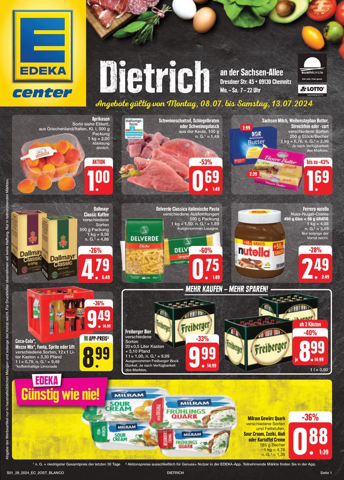EDEKA in Chemnitz | Prospekte und Angebote | Tiendeo
