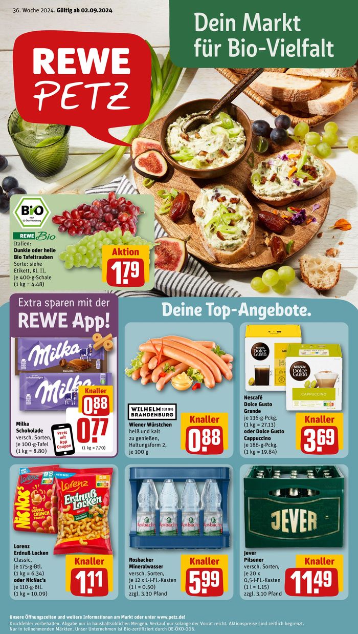 REWE | Prospekte und Angebote September 2024 | Tiendeo